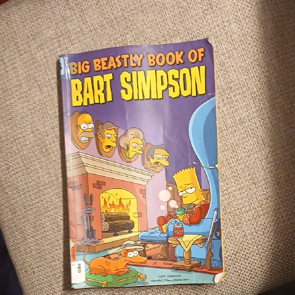 BONGO | Other | Bongo Bart Simpson Comic Book Purple And Yellow Cover ...
